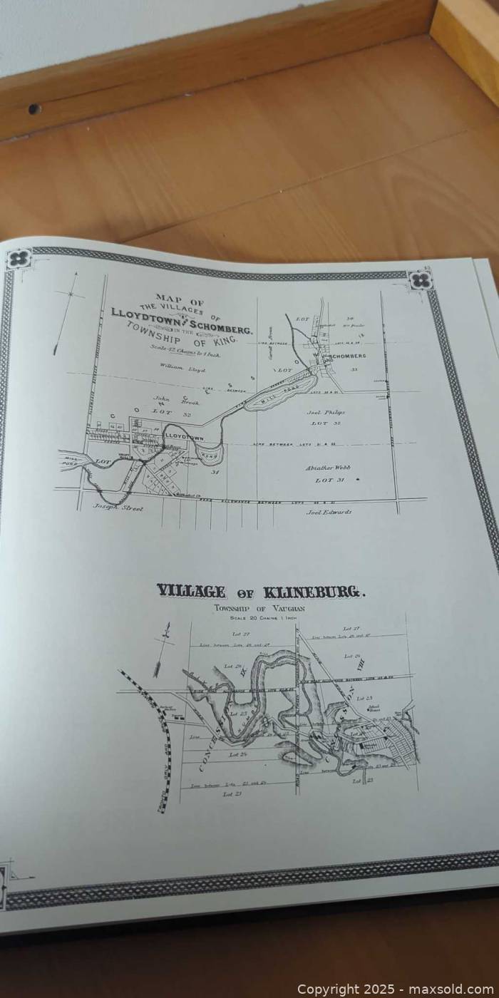 Illustrated Historical Atlas of York County Ontario | Maxsold
