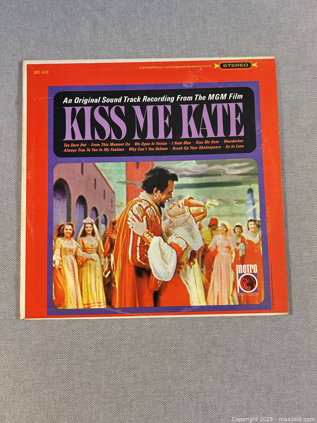 Vintage Broadway and soundtrack vinyl LP lot | Maxsold