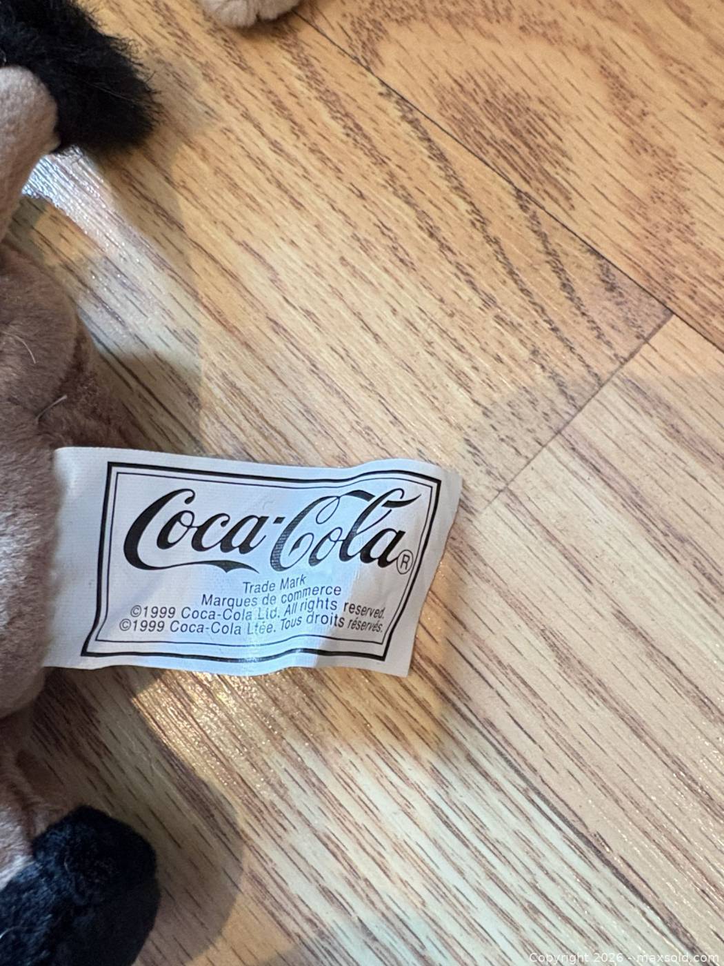 Five Coca-Cola bean bag plush animals | Maxsold