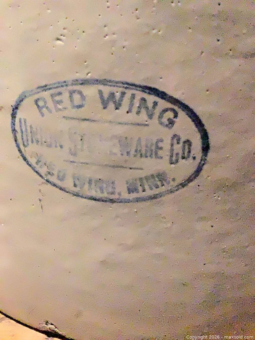 Red Wing 4-Gallon Stoneware Crock | Maxsold