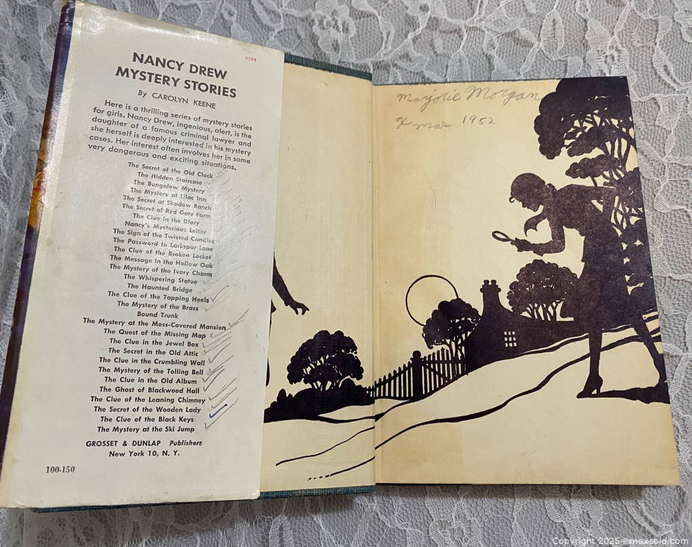 Vintage Nancy Drew Mystery Stories Books | Maxsold