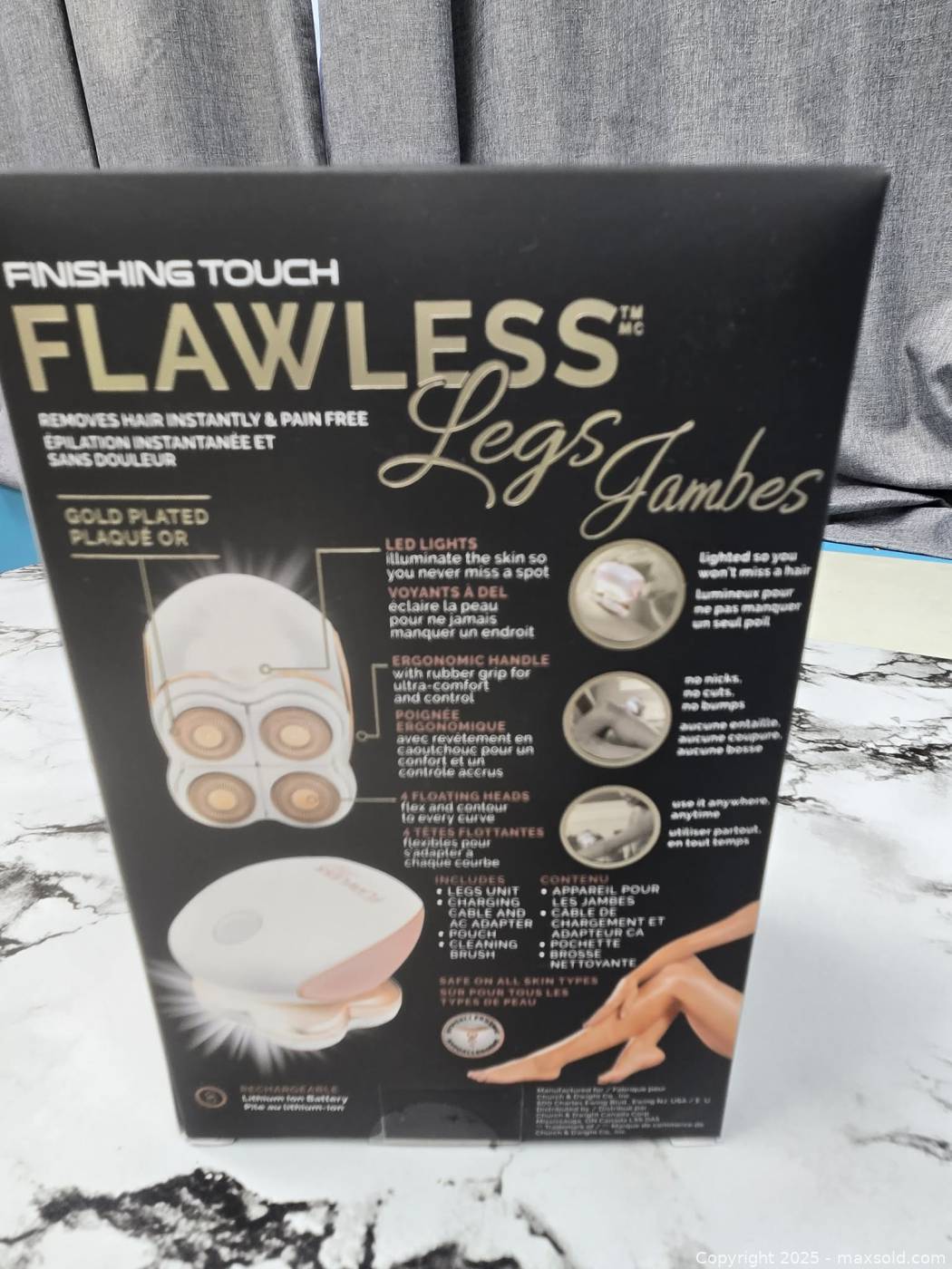 Finishing Touch Flawless Legs electric shaver | Maxsold