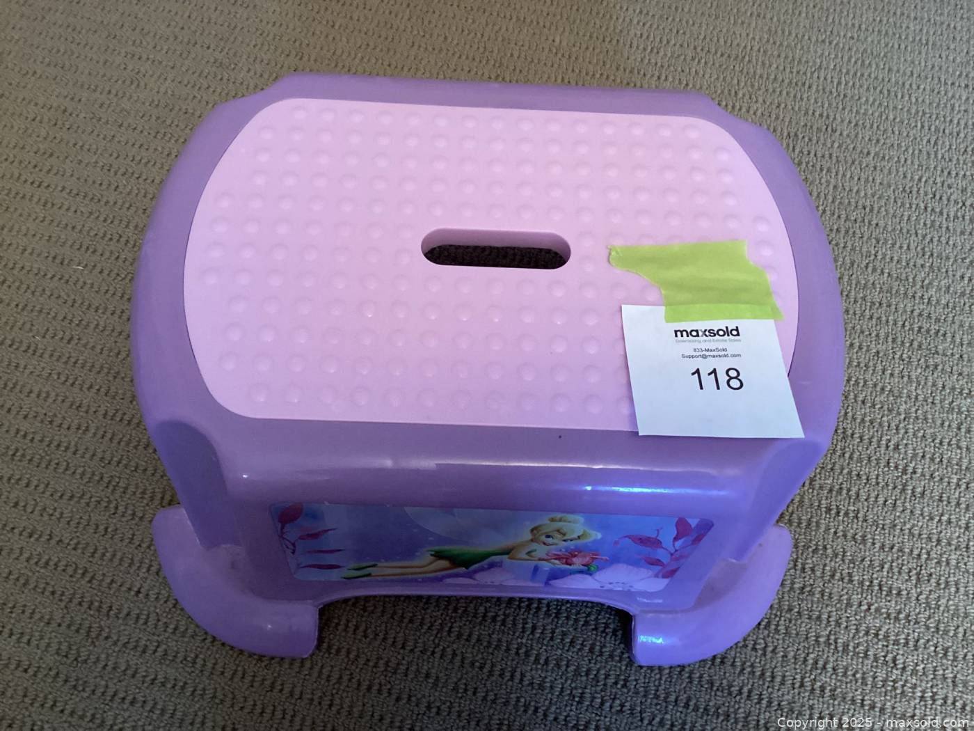 Disney Tinker Bell Children's Step Stool | Maxsold