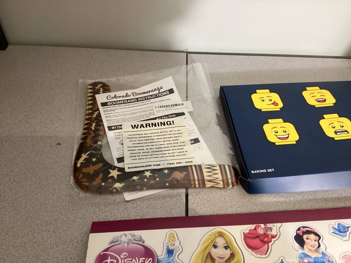 Mixed kids craft, toy and storage lot | Maxsold