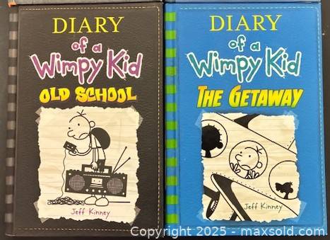 4 Diary of a Wimpy Kid hardcover books | Maxsold