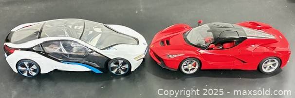 RC BMW i8 and Ferrari LaFerrari Aperta | Maxsold