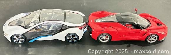 RC BMW i8 and Ferrari LaFerrari Aperta | Maxsold