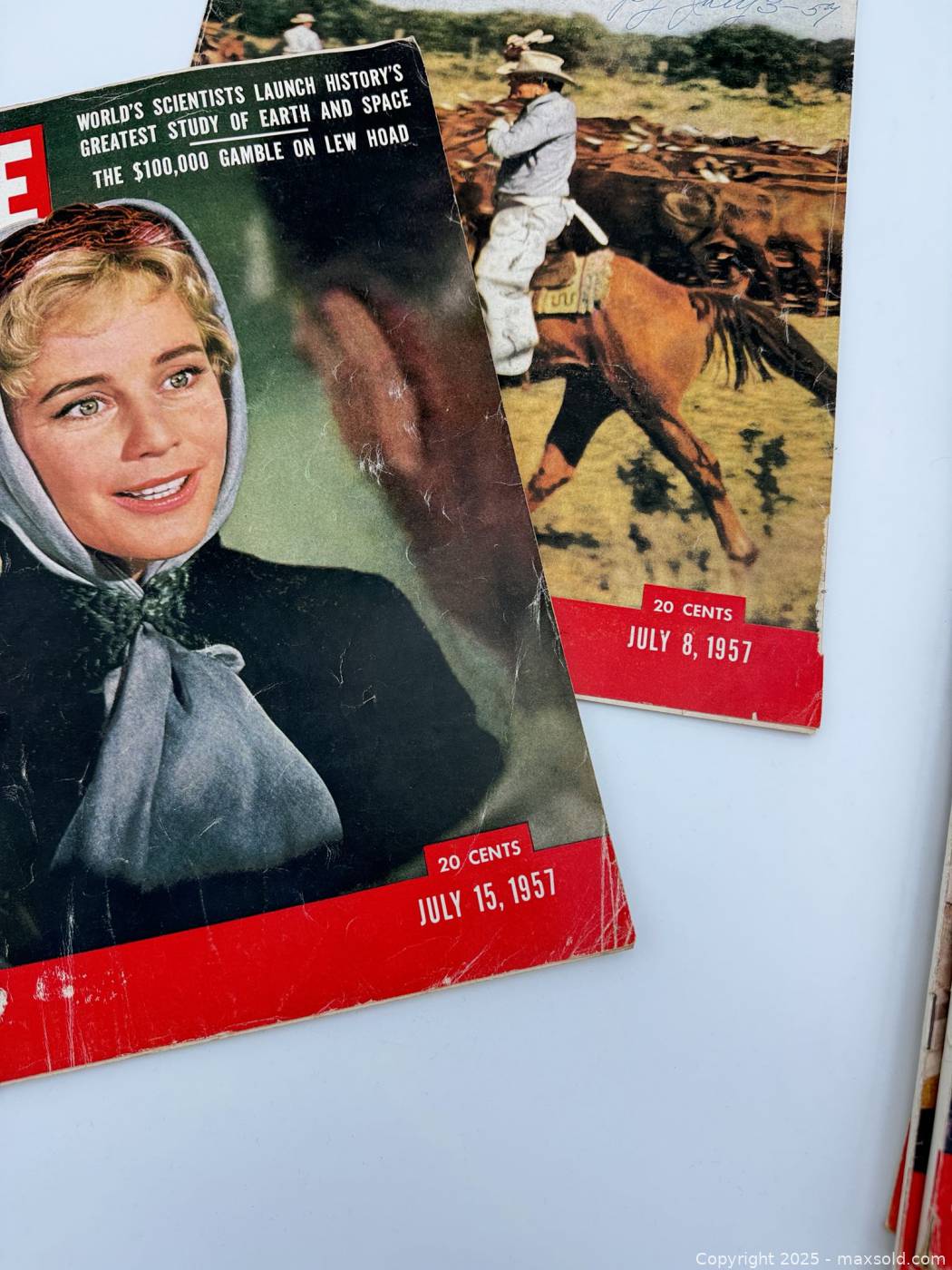 Life magazines, 5 issues 1947-1957 | Maxsold