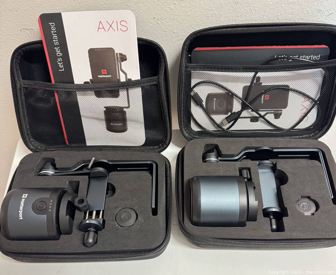 2 Matterport Axis smartphone gimbals | Maxsold