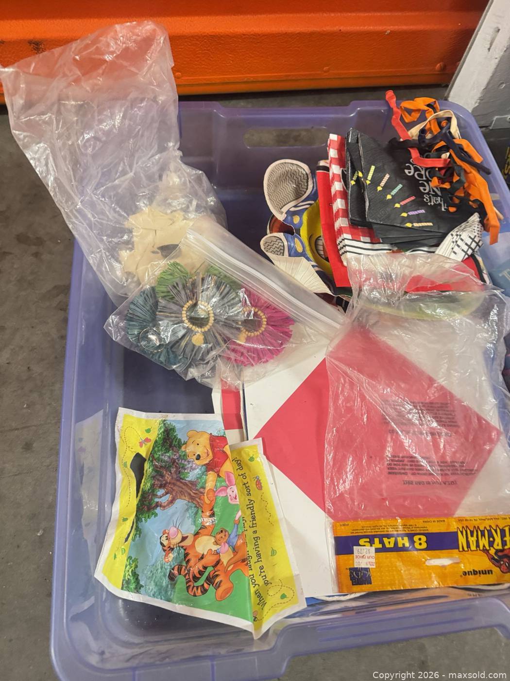 Children’s birthday party supplies lot | Maxsold