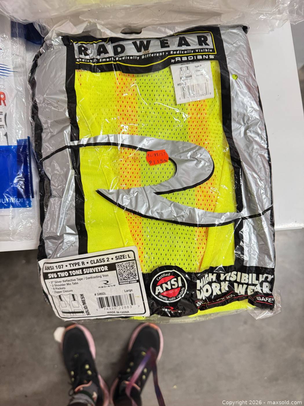 UniPro white work shirts, Radwear safety vest, clean room coveralls ...