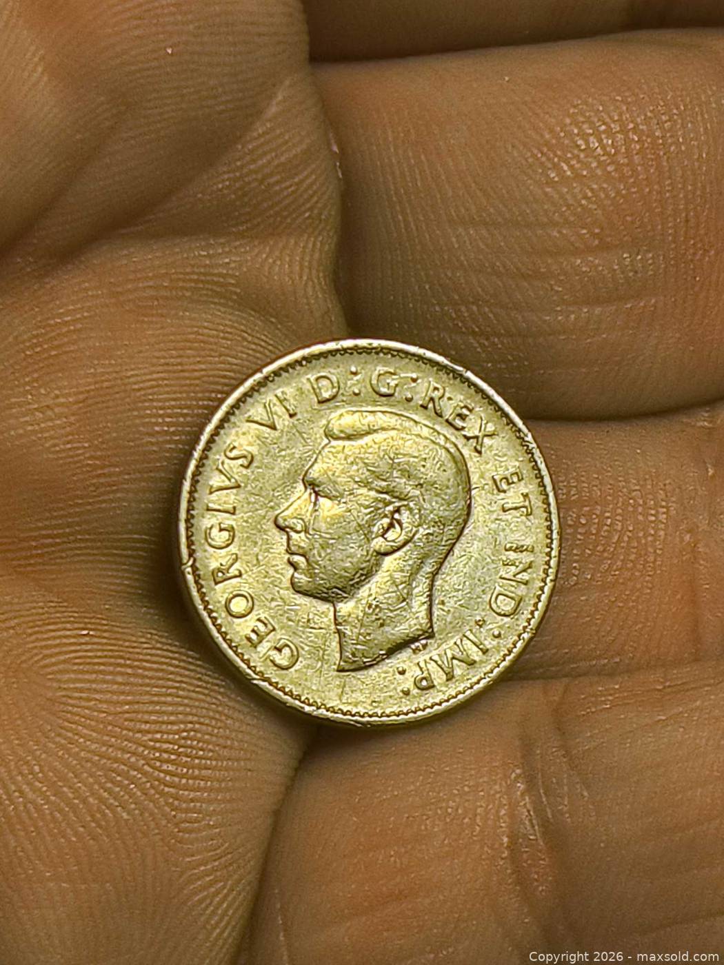 1938 Canada 5 Cent Coin | Maxsold