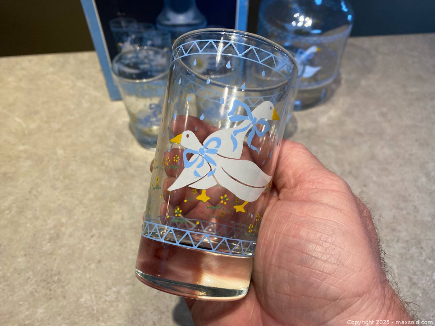 Anchor Hocking Country Accents Farm Country 5-Piece Juice Set in Box ...