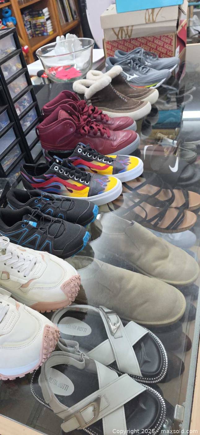 33 Pairs Name-Brand Shoes | Maxsold