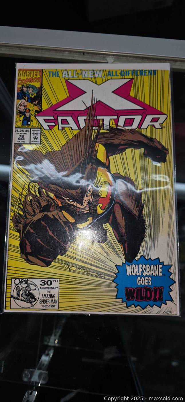 Marvel X-Factor, X-Men, New Mutants, Excalibur Comics (9) | Maxsold