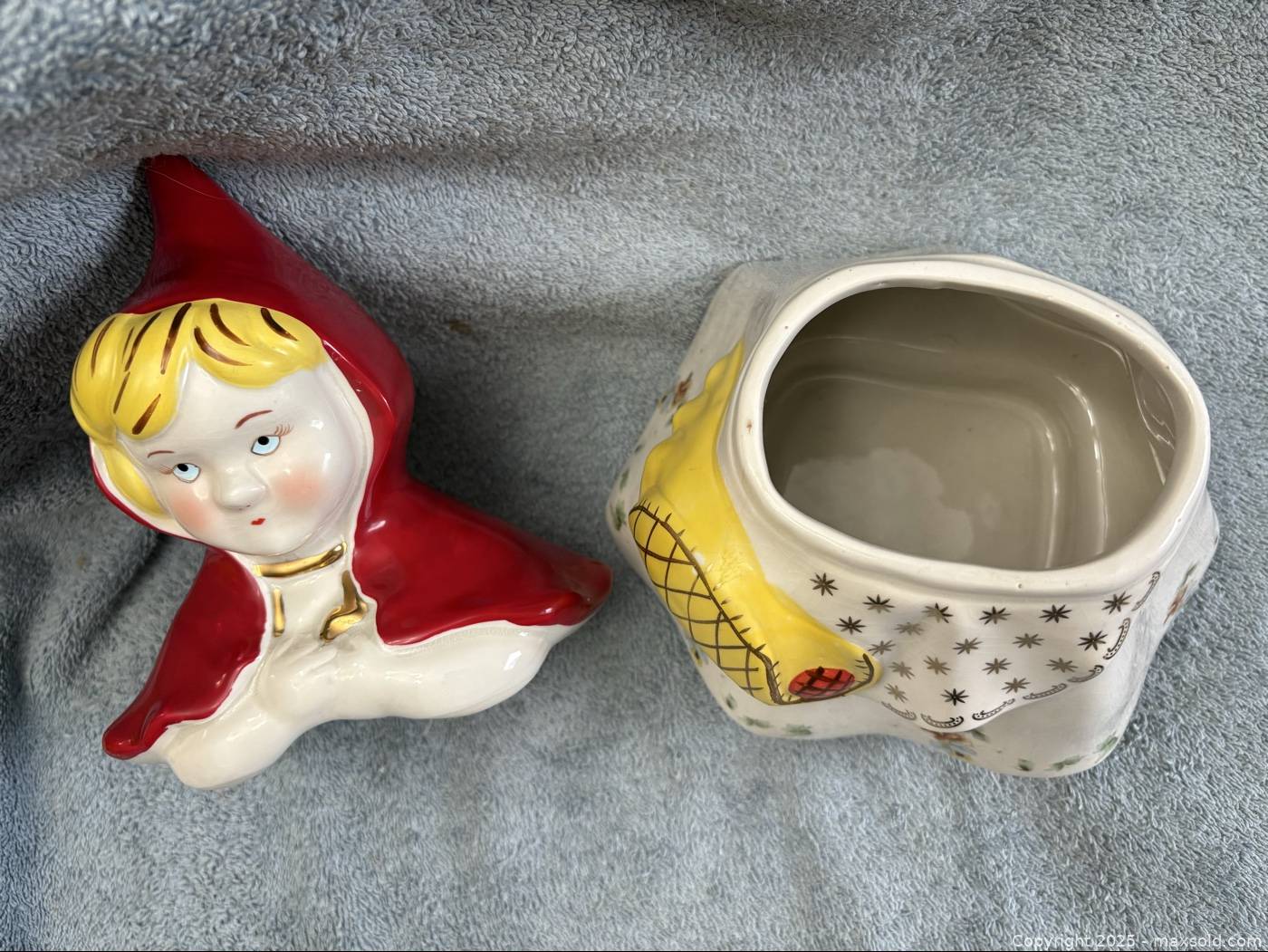 Victorian Trading Co Little Red Riding Hood Covered Jar | Maxsold