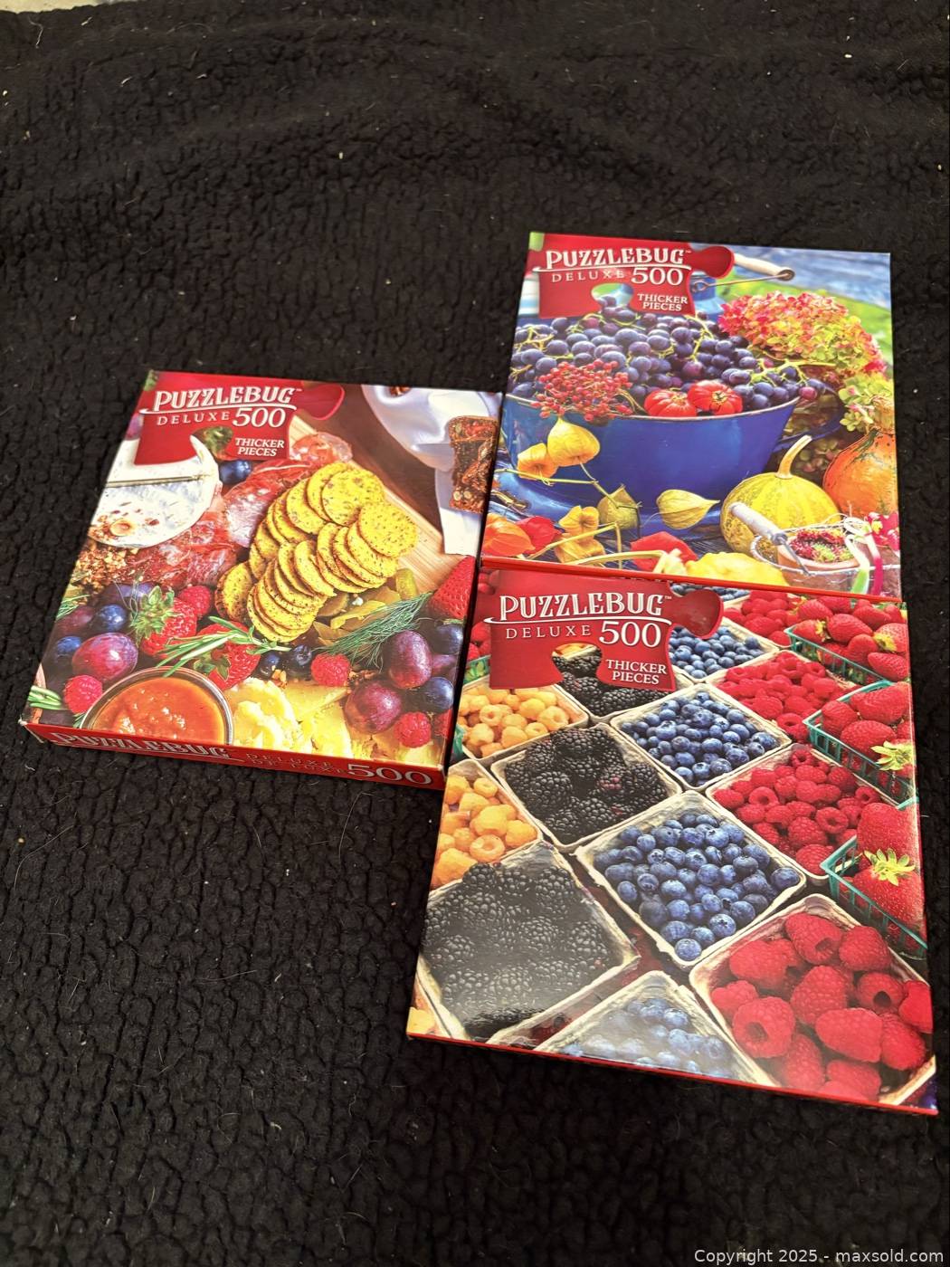 Ceaco 5 food-themed jigsaw puzzles | Maxsold