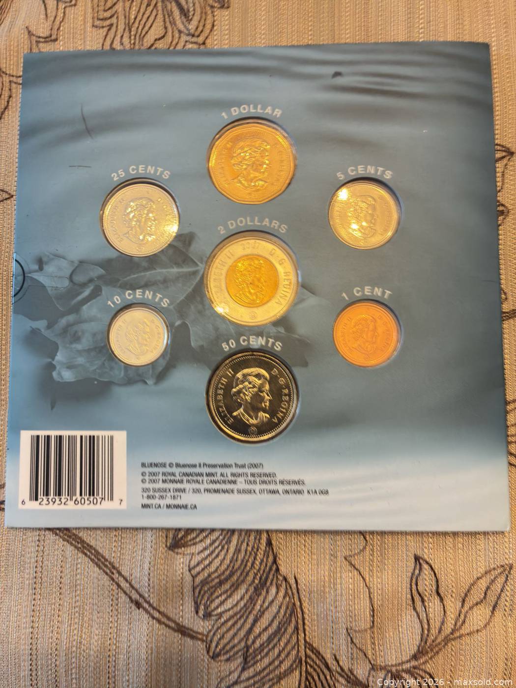 2007 Royal Canadian Mint commemorative coin set | Maxsold