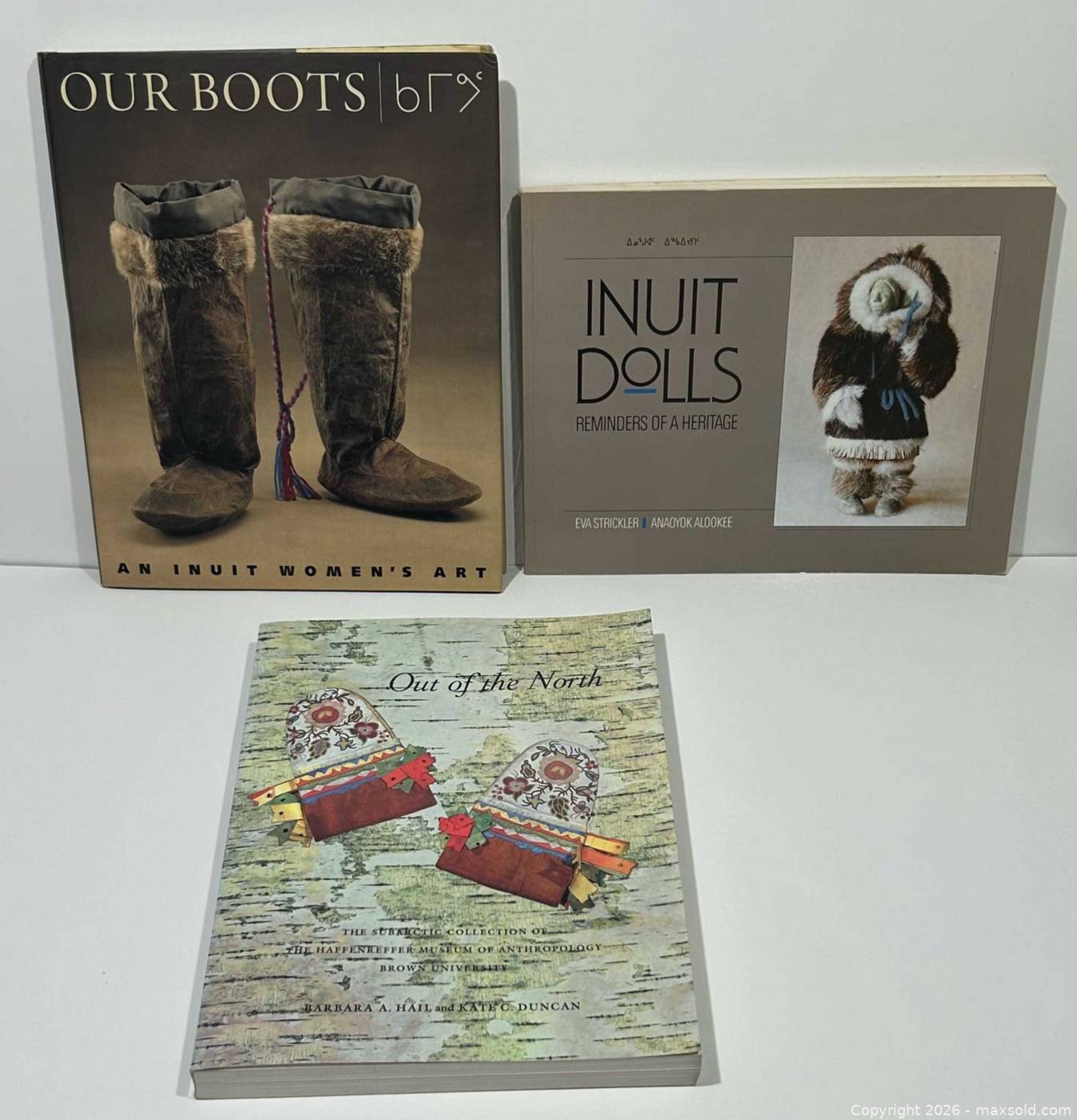 Inuit Art Books Set of 3 | Maxsold