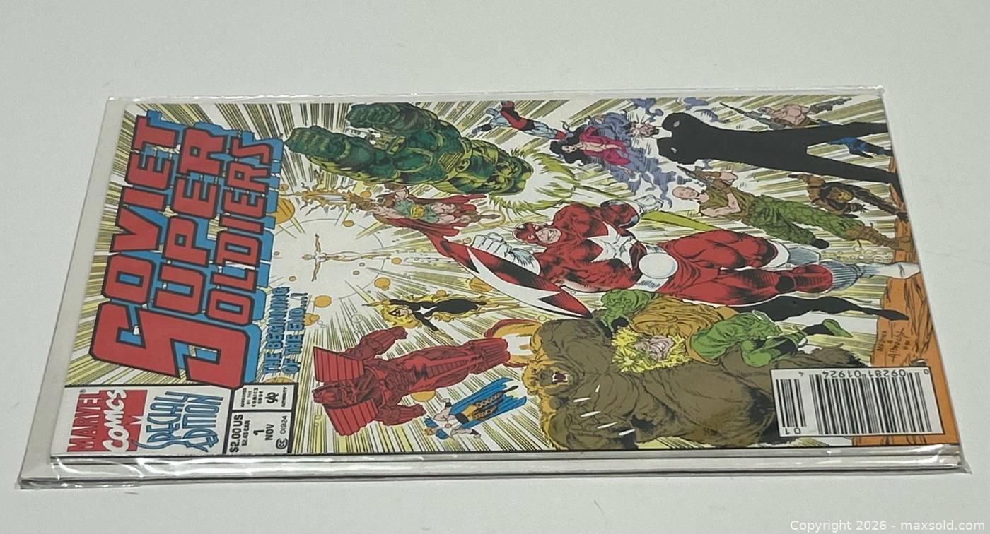 Marvel "Soviet Super-Soldiers" #1 comic book | Maxsold