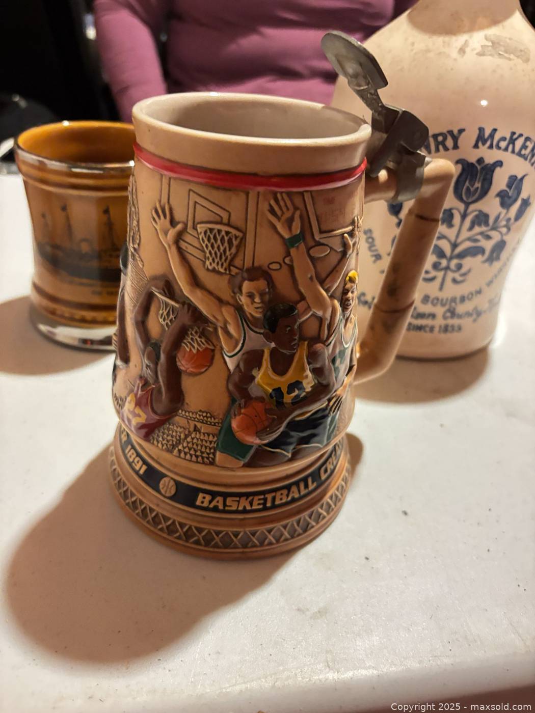 Avon Basketball Stein, Tankard & Whiskey Jug | Maxsold