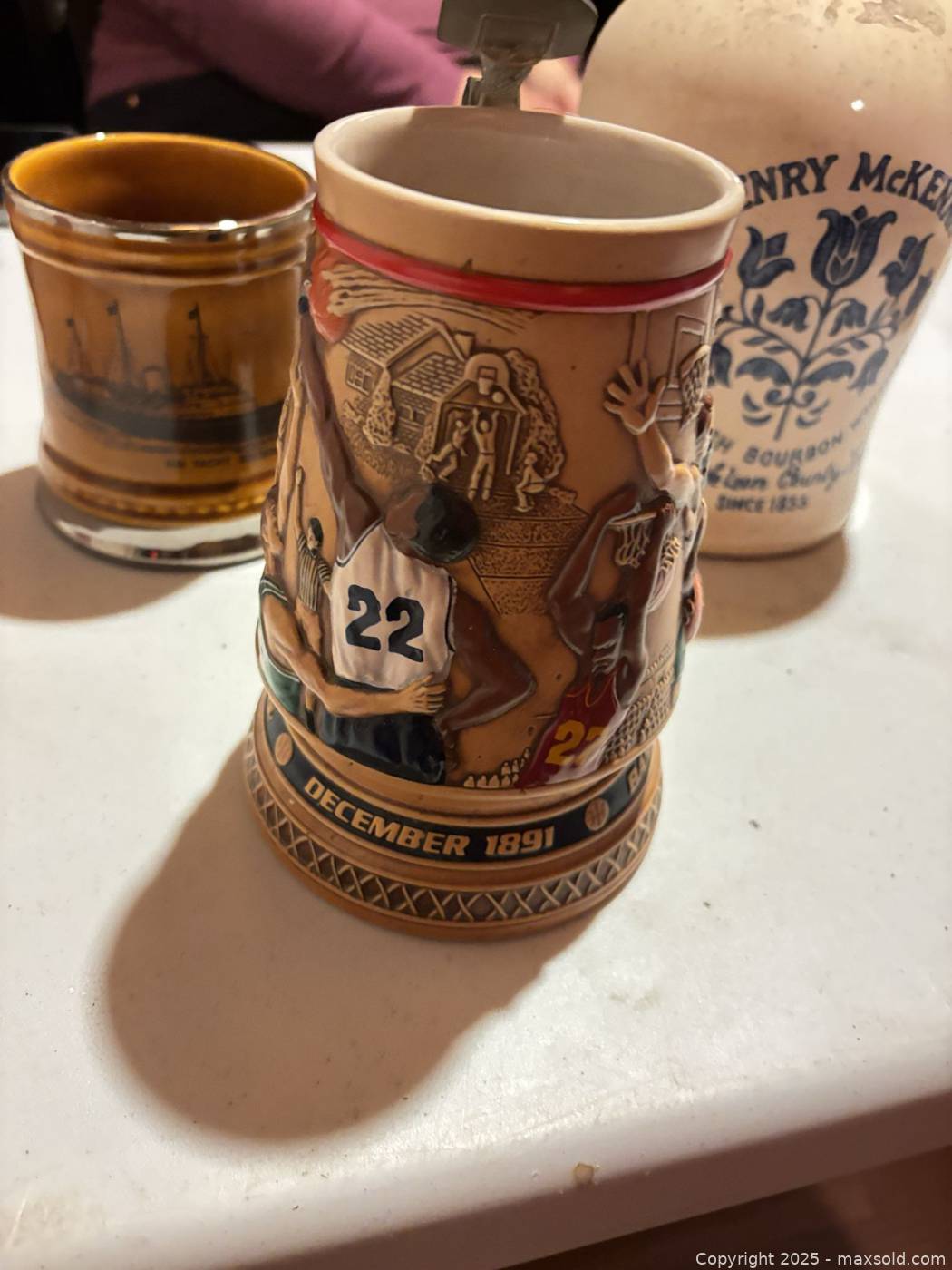 Avon Basketball Stein, Tankard & Whiskey Jug | Maxsold