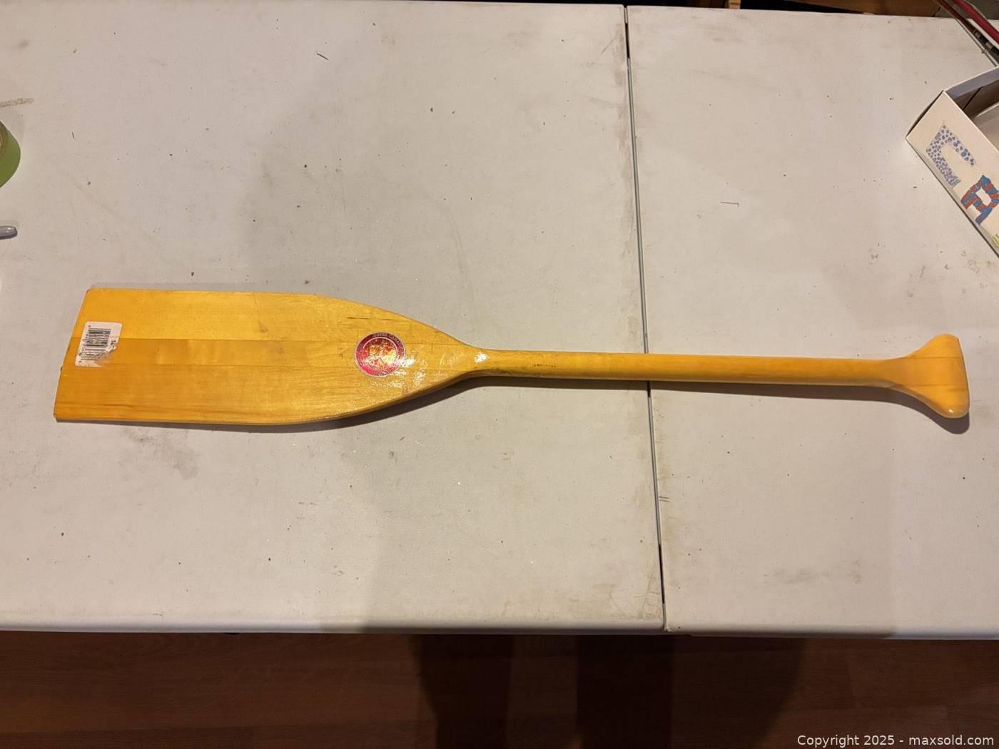 Upper Canada Paddle Company wood canoe paddle 36–42" | Maxsold