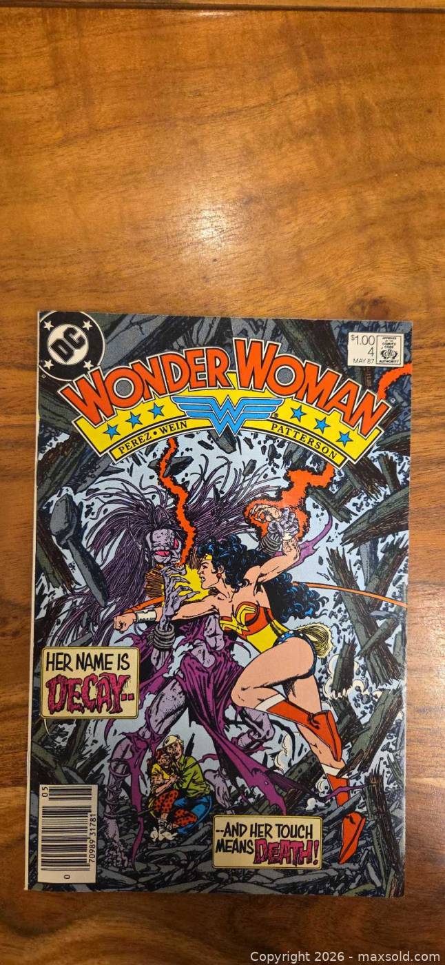 Wonder Woman #4 Comic Book May 1987 | Maxsold
