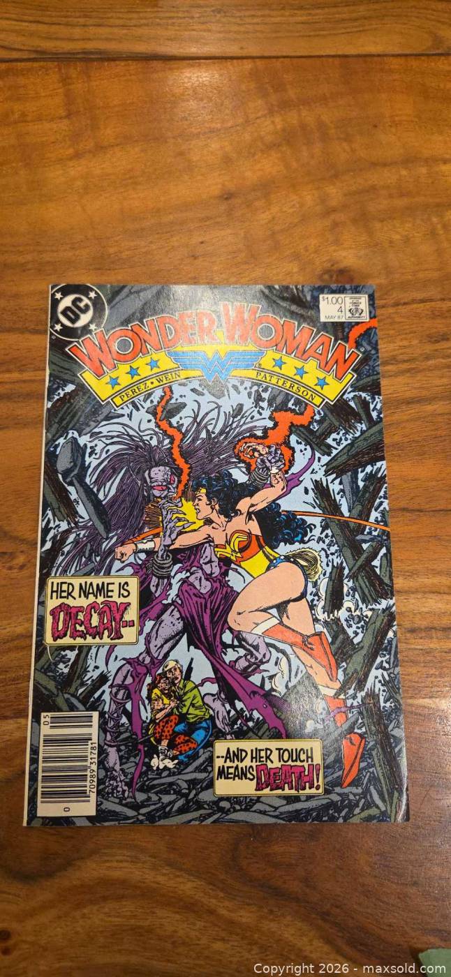 Wonder Woman #4 Comic Book May 1987 | Maxsold