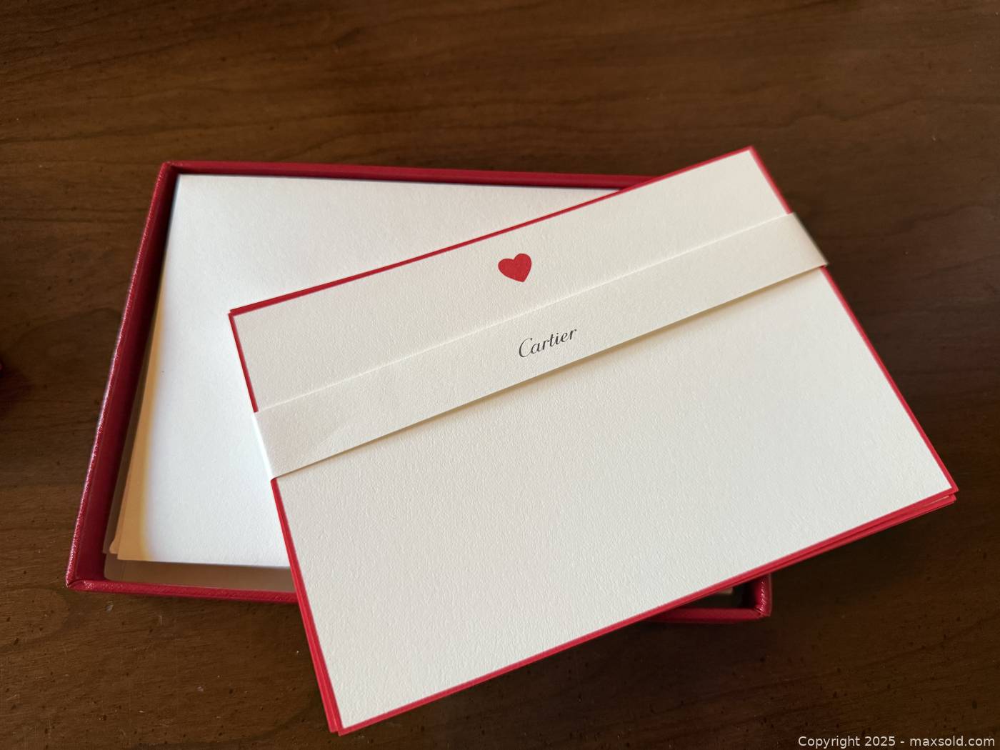 Cartier boxed stationery set | Maxsold