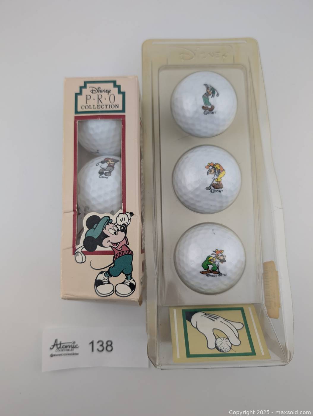 Disney Pro Collection Mickey & Goofy Golf Balls, 6 | Maxsold