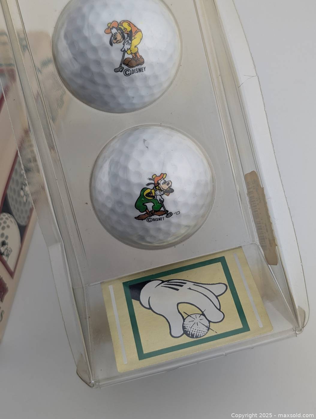 Disney Pro Collection Mickey & Goofy Golf Balls, 6 | Maxsold