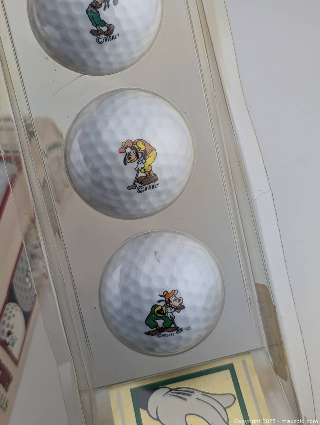 Disney Pro Collection Mickey & Goofy Golf Balls, 6 | Maxsold