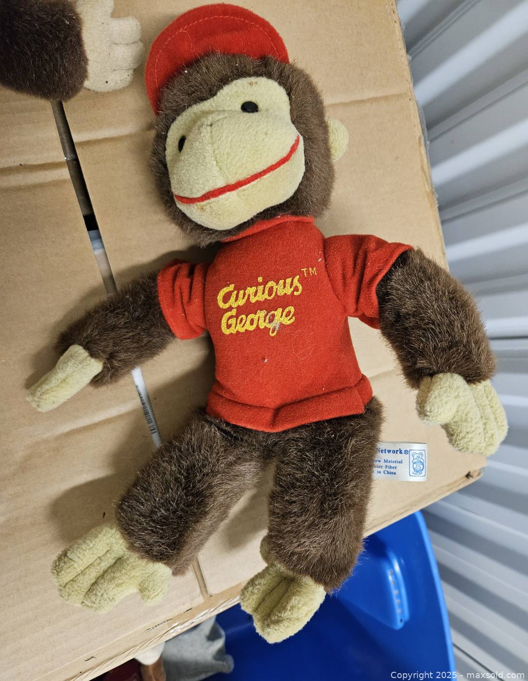 Curious George plush monkeys, three sizes | Maxsold