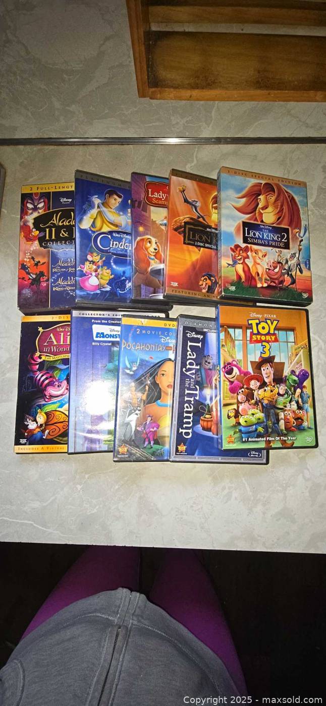 Disney DVD movies lot of 10 | Maxsold