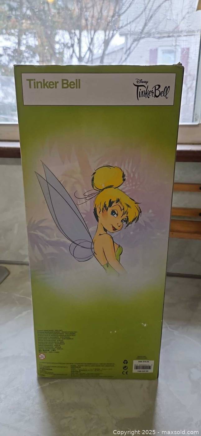 Disney Store 16" Tinker Bell Doll | Maxsold