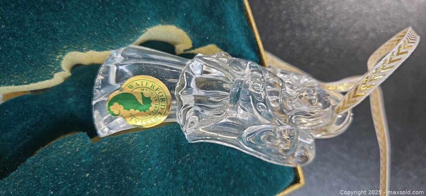Waterford Crystal Millennium Angel Ornament | Maxsold