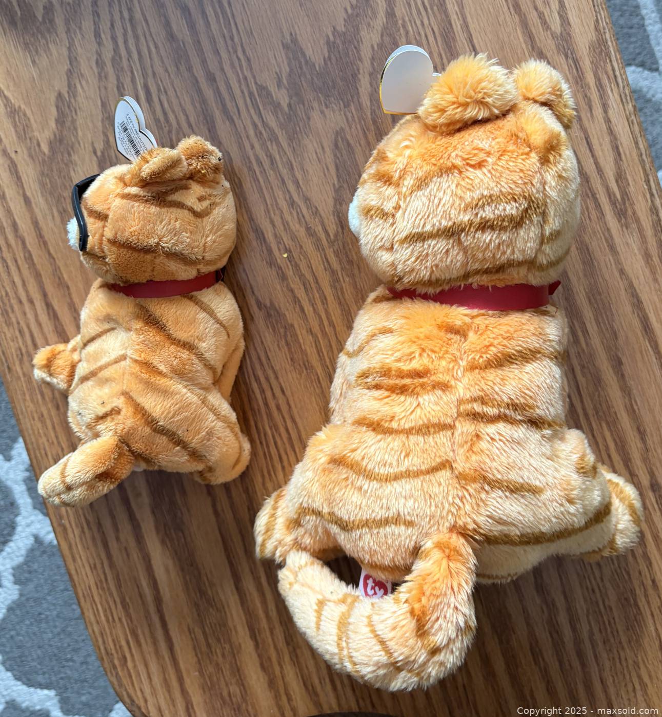 Ty Garfield plush toys 11" and 6" | Maxsold
