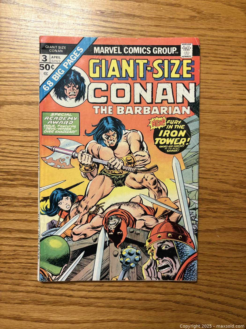 Giant-Size Conan the Barbarian #3 comic book | Maxsold