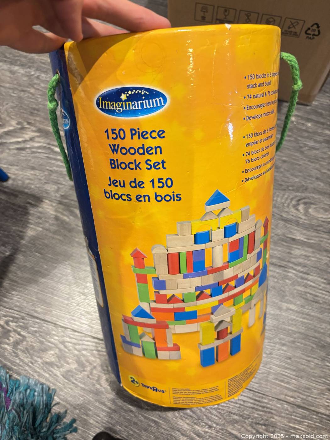 Imaginarium 150-piece wooden block set | Maxsold