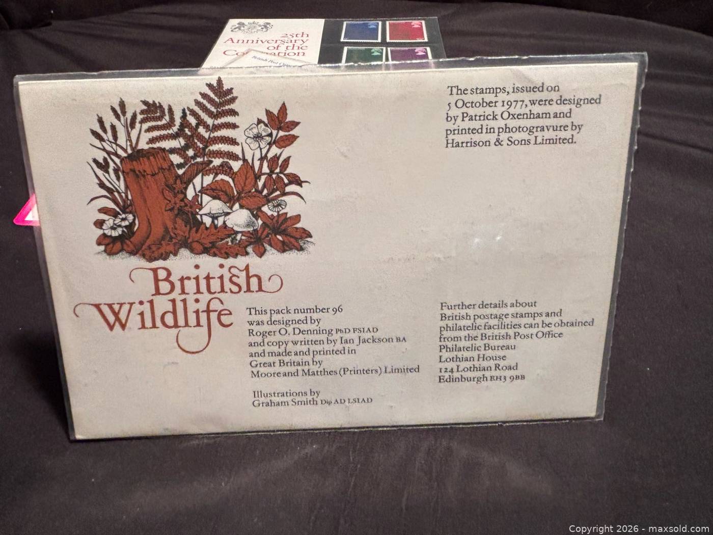 British Post Office mint stamp presentation packs, 4 | Maxsold