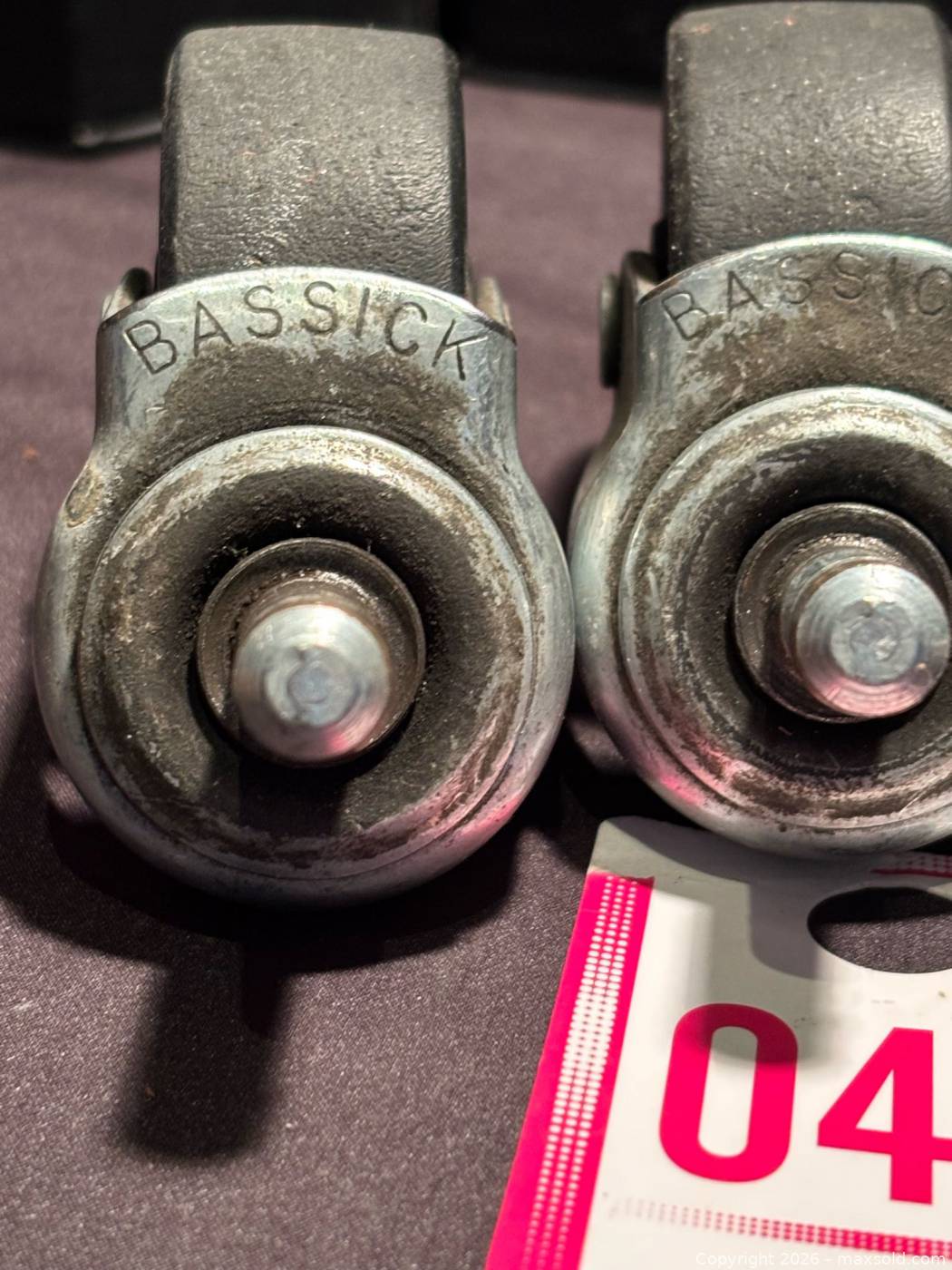 Bassick 2" swivel casters, 4 count | Maxsold