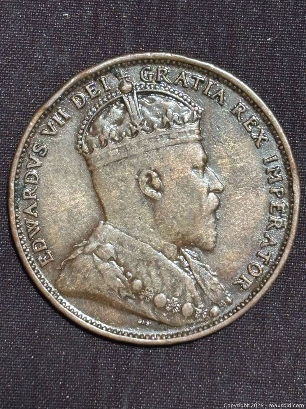 1907 Newfoundland One Cent Coin | Maxsold