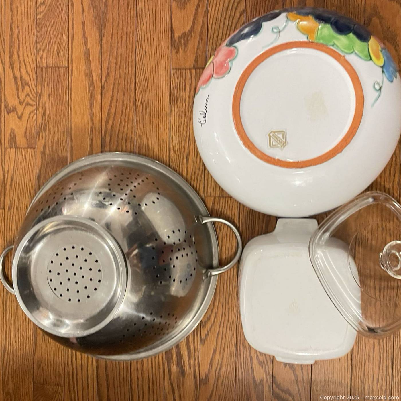 CorningWare Blue Cornflower casserole with lid, floral ceramic serving ...
