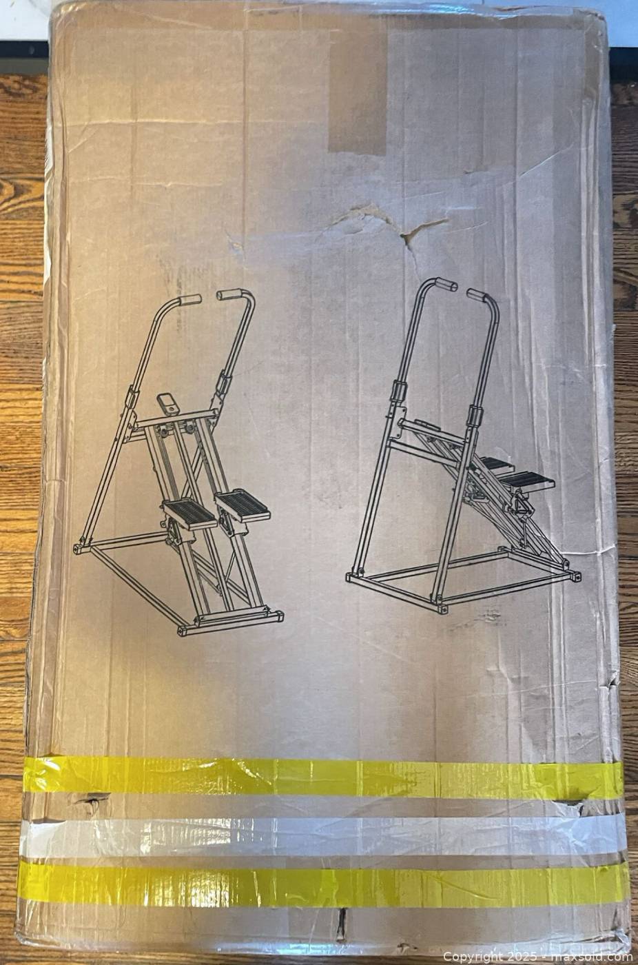 Stair stepper/climber with handles | Maxsold