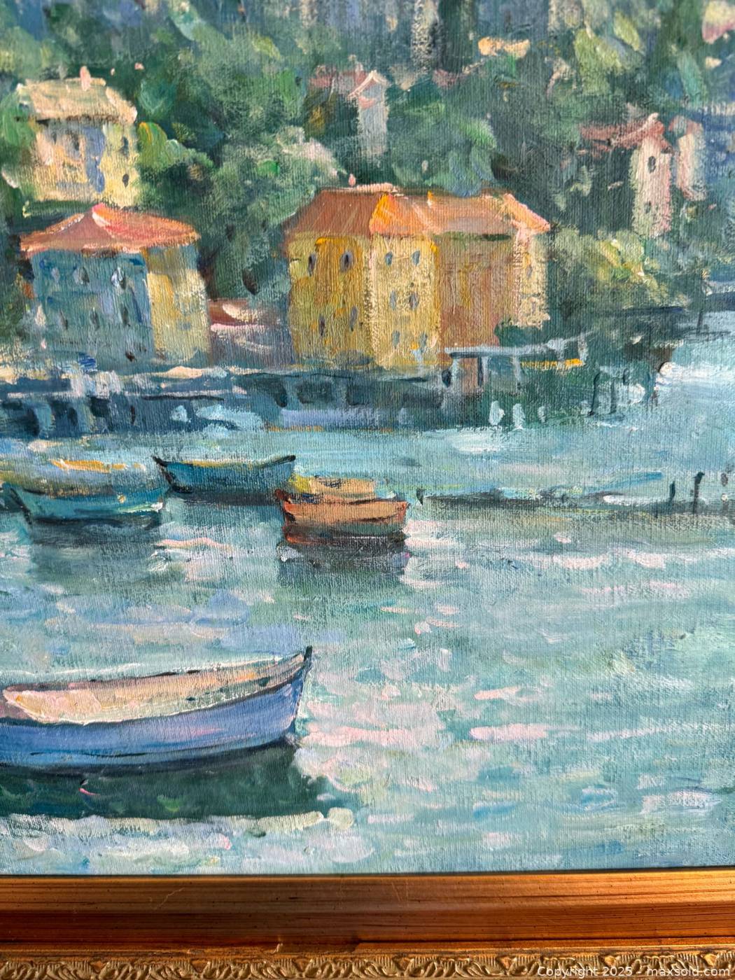 Howard Behrens "Reflections of Lake Como" giclée | Maxsold