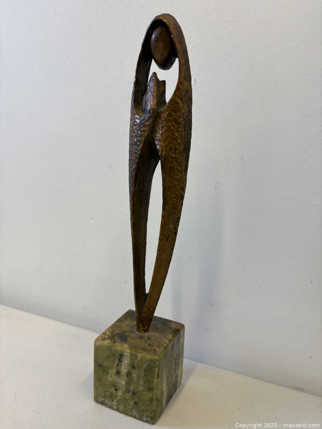 Irish bronze Madonna sculpture signed Fergus O'Farrell | Maxsold