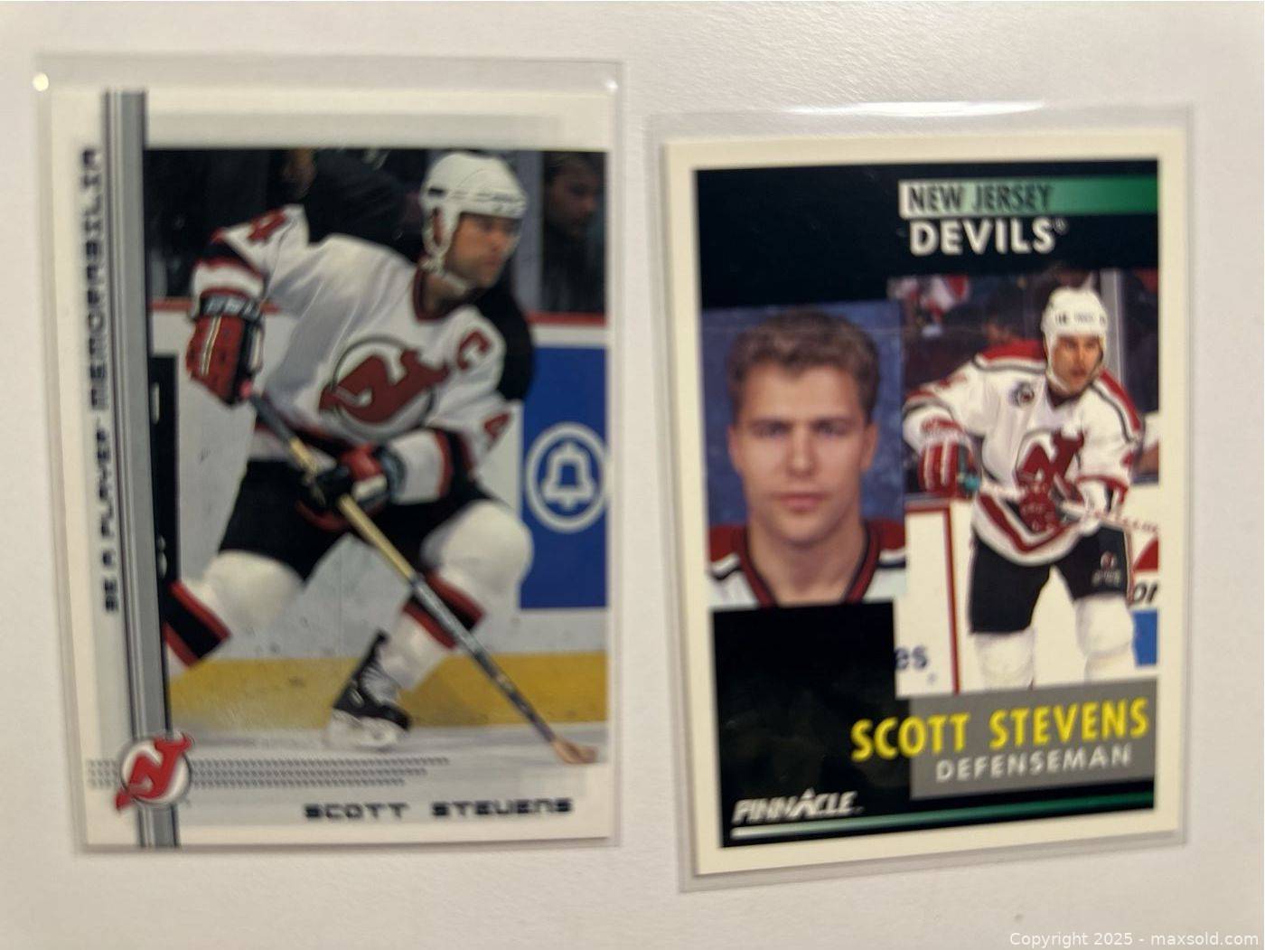 Scott Stevens NHL hockey cards, 6 | Maxsold