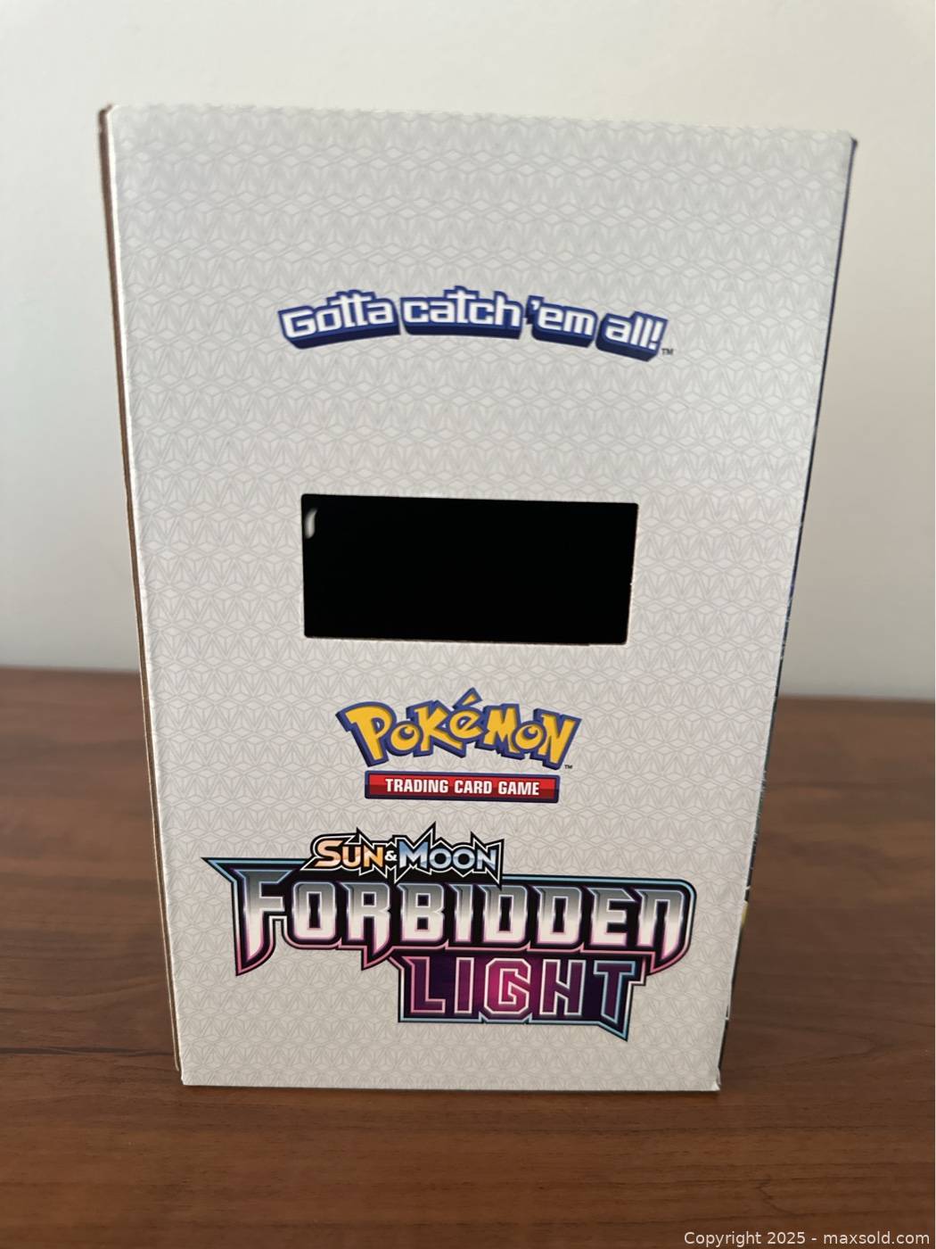 Pokemon Sun & Moon Forbidden Light empty box | Maxsold