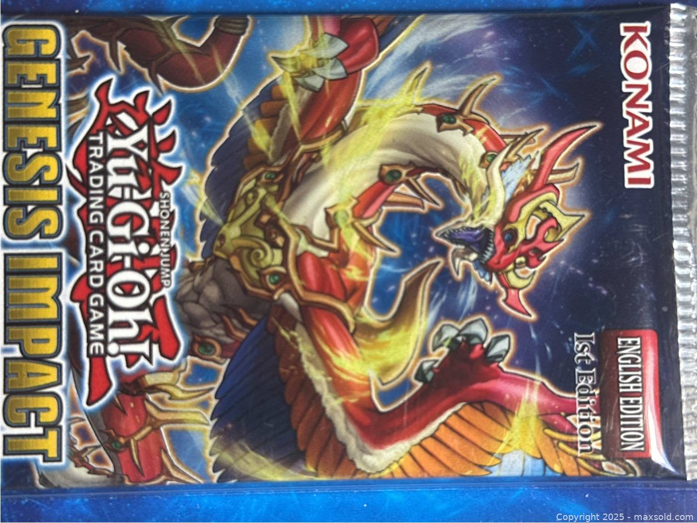 Yu-Gi-Oh! Genesis Impact sealed booster pack | Maxsold